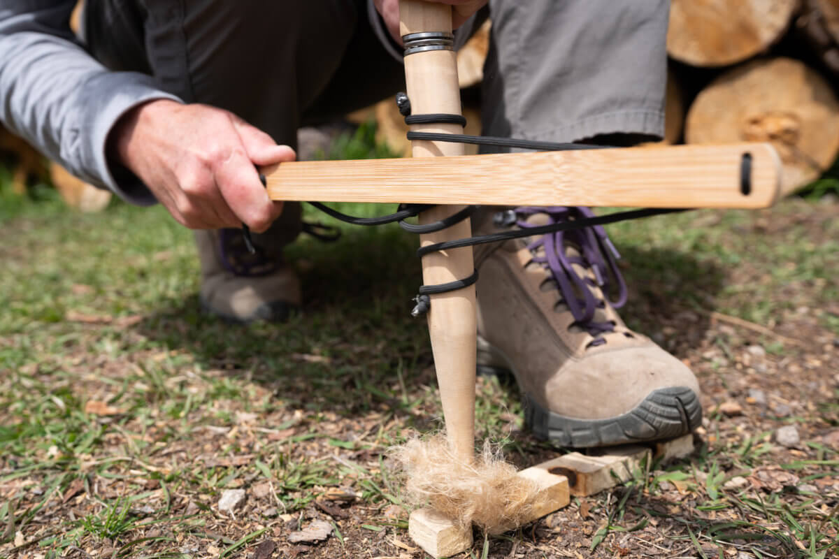 Triple Creek Ranch | Frontier Skills at Logging Camp